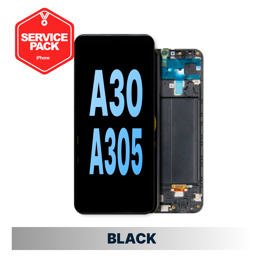 Mobile Direct Australia | Samsung Galaxy A30/A305 Service Pack OLED Screen - Black