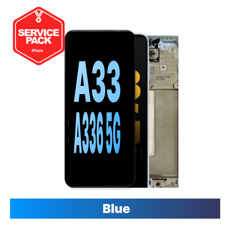 Mobile Direct Australia | Samsung Galaxy A33 5G/A336 Service Pack OLED Screen - Blue