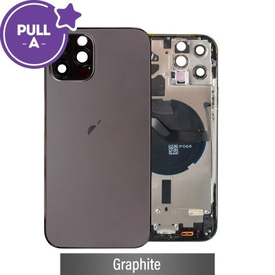 iPhone 12 Pro Oem Compatible Housing with Full Parts - Graphite ...
