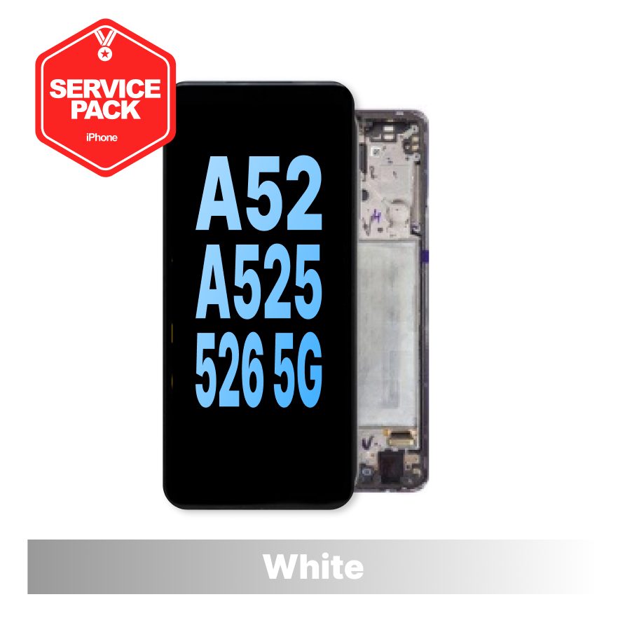 Samsung Galaxy A52S/A528 5G Service Pack OLED Screen - White ...