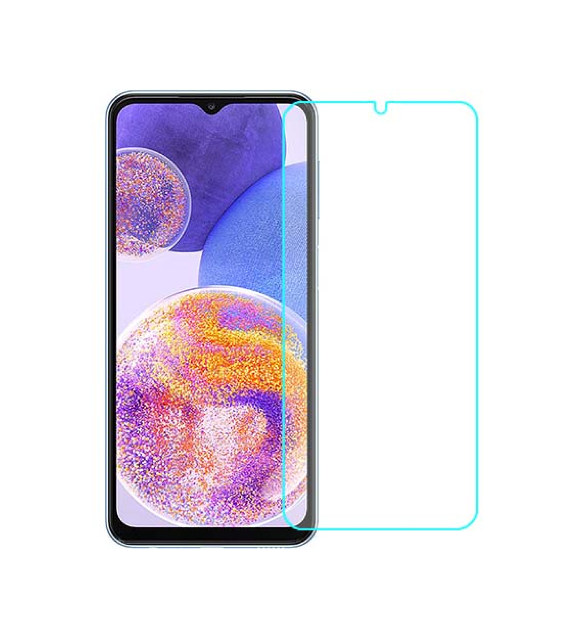 Mobile Direct Australia | Tempered Glass Screen Protector for A33 Clear ...