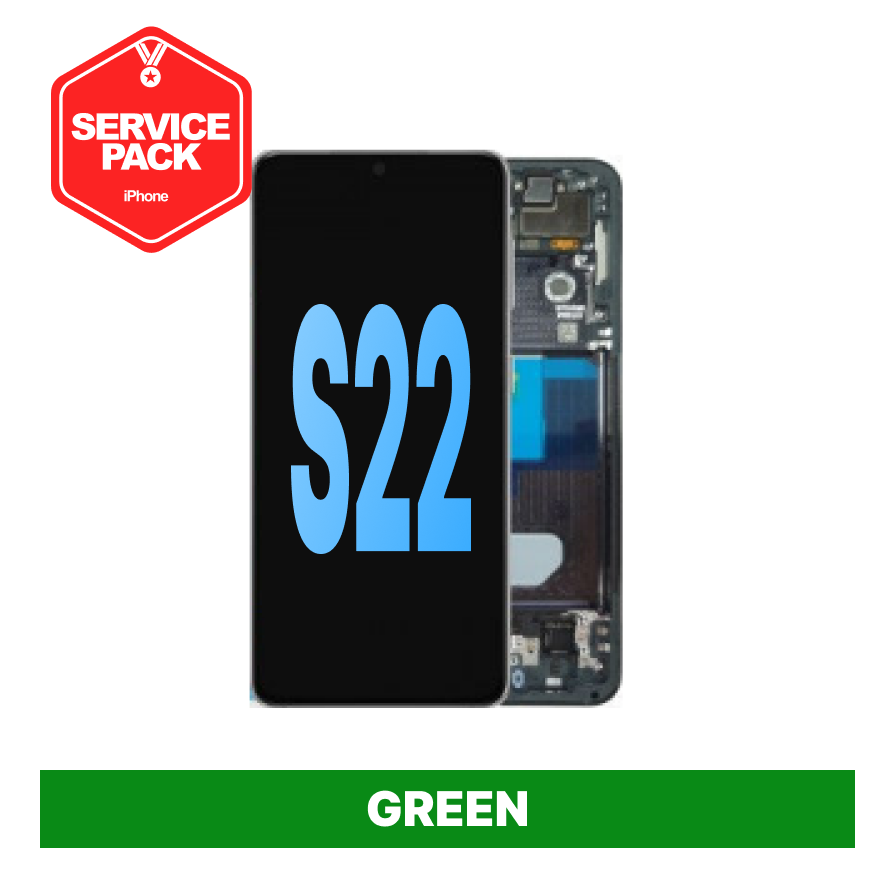Samsung Galaxy S22 5G Service Pack Screen - Green – mobiledirectau