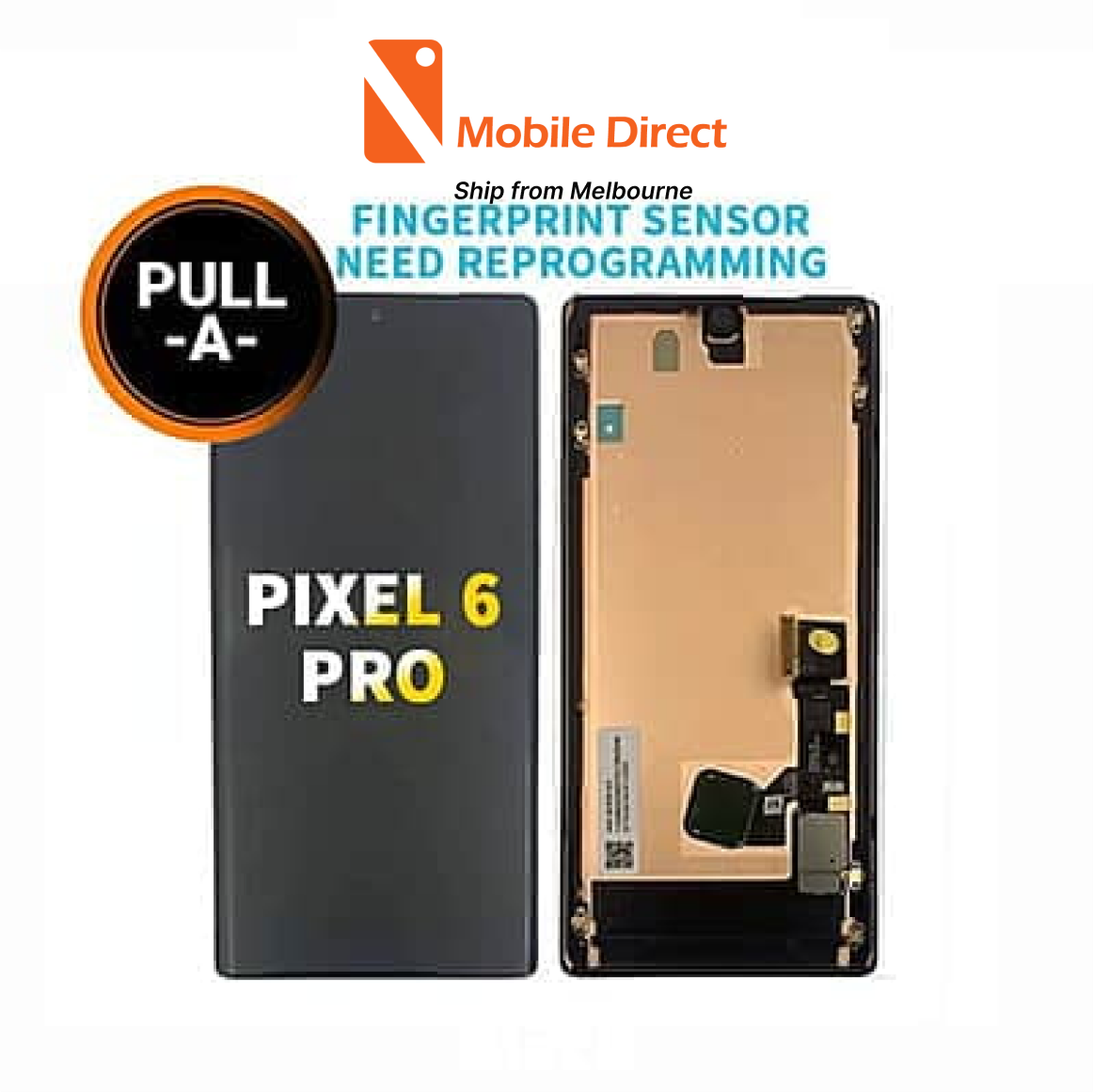 Google Pixel 6 Pro Compatible LCD Touch Digitizer Screen [Secondhand ...