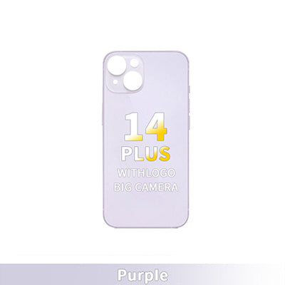 iPhone 14 Plus - OEM Compatible Back Glass - Purple (Big Hole ...