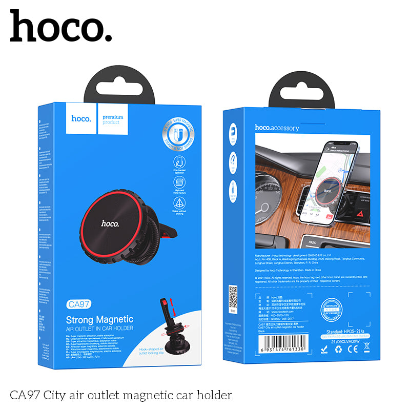 Mobile Direct Australia | HOCO CA97 City air outlet magnetic car holder