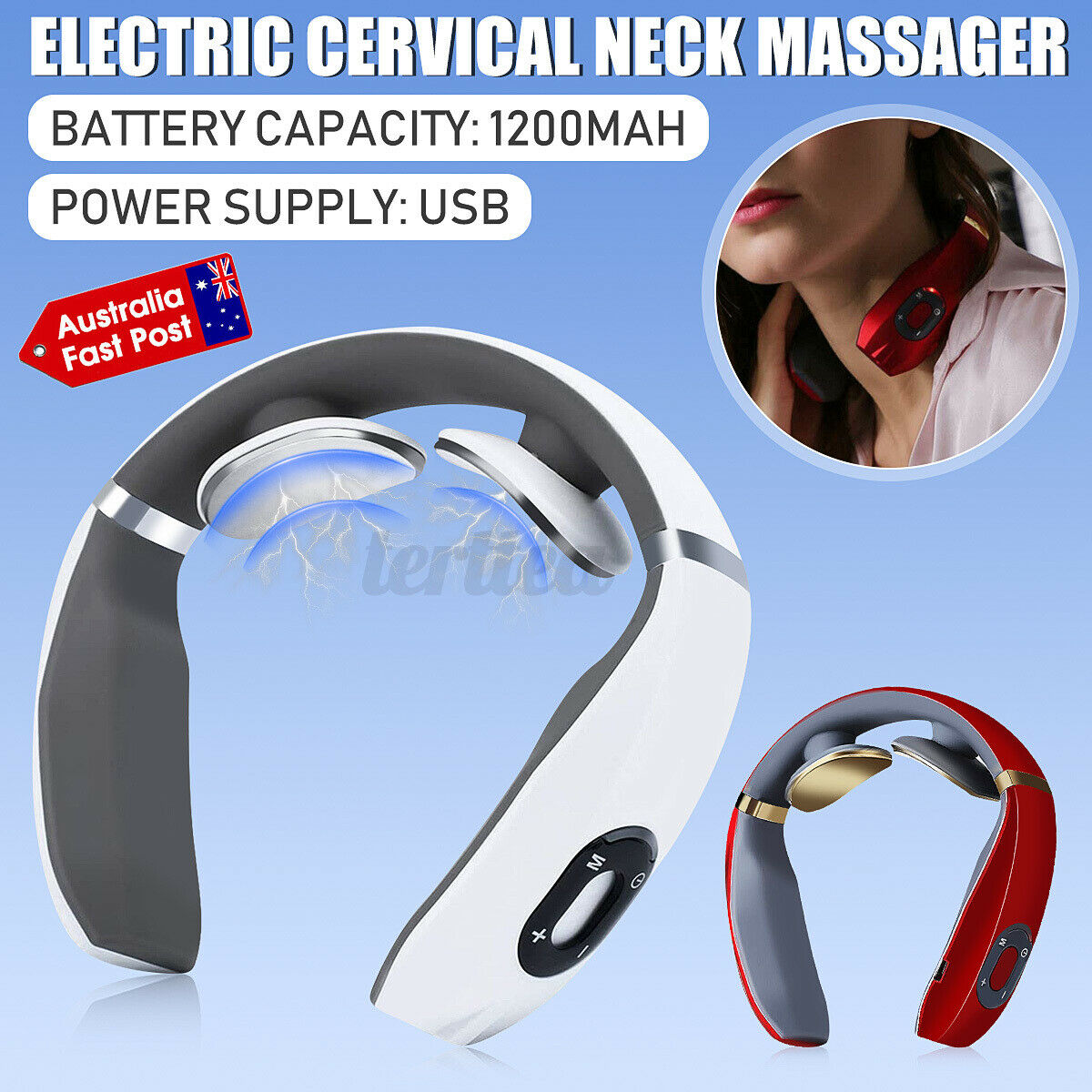 Mobile Direct Australia | Pulse Massager for Neck with heater ...