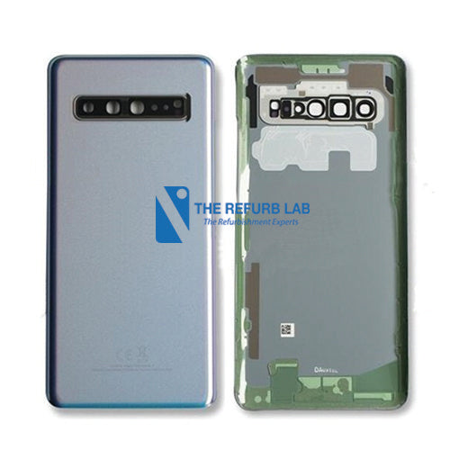 Samsung Galaxy S10 5G Back Glass with Adhesive - Crown Silver ...