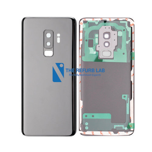 Samsung Galaxy S9 Plus Back Glass with Adhesive - Black – mobiledirectau